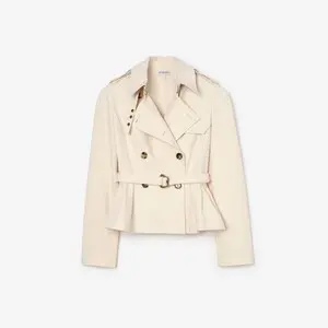 Burberry Button Detailed Jackets For Women