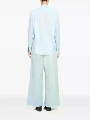 MAISON MARGIELA Long-sleeved V-neck Shirt