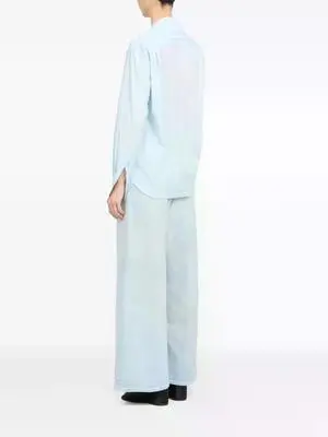 MAISON MARGIELA Long-sleeved V-neck Shirt
