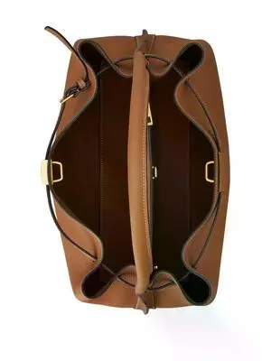TOD'S Buckle-detail Tote Bag - Brown