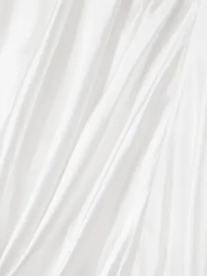 ABADIA Draped Silk-satin Gown
