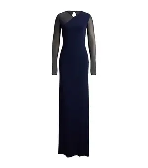 Ralph Lauren Paneled Evening Dresses