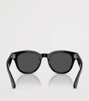 Burberry Acetate Round Sunglasses