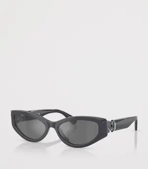 SWAROVSKI Sk6045u Cat Eye Sunglasses