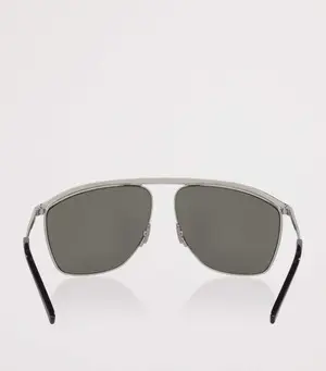 Saint Laurent Metal Sl820 Victoire Pilot Sunglasses