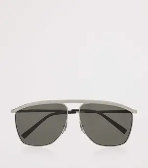 Saint Laurent Metal Sl820 Victoire Pilot Sunglasses