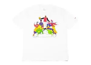 Nike Lebron James Heat Wave T-shirt - White