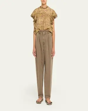 Isabel Marant Étoile Daliyane Floral Blouse