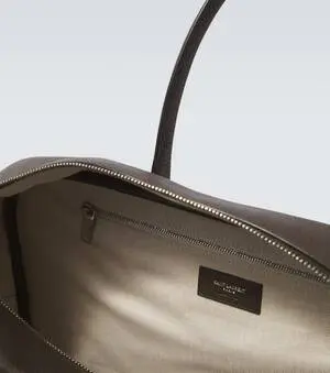 Saint Laurent Bowling Small Leather Duffle Bag