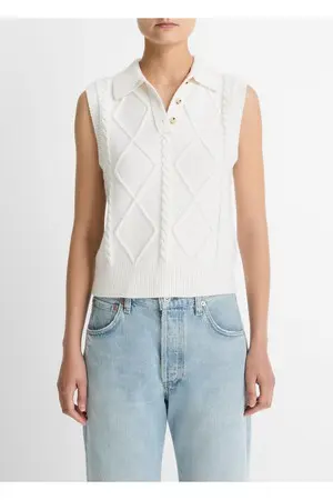 Vince Drop Shoulder Vests For Women