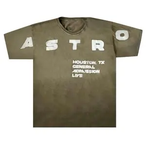 CACTUS JACK BY TRAVIS SCOTT Flaming Tv T-shirt - Green