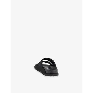 BIRKENSTOCK 1774 Arizona Calf-hair Sandals - Black