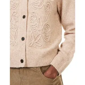 Rails Embroidered Knitted Cardigan