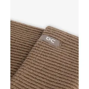 On Wool Beanie With Brand Patch