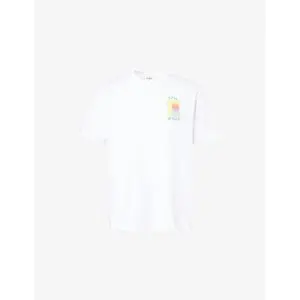 Casablanca L'arche Printed Cotton T-shirt - White