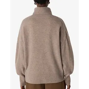 Whistles Relaxed-fit Roll-neck Wool Jumper