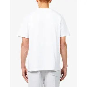 Casablanca Dance Joy Printed Cotton T-shirt - White