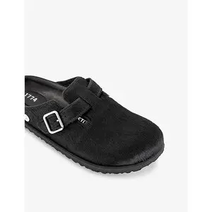BIRKENSTOCK 1774 Boston Calf-hair Clogs