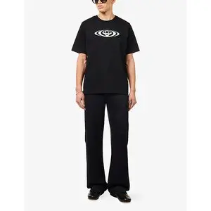 Casablanca Warped Logo Cotton T-shirt