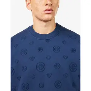 Casablanca Appliqué Logo Cotton Sweatshirt