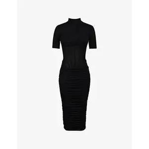 Stretch Mesh Day Dresses