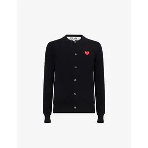 Play Comme Des Garcon Embroidered Cardigans For Men