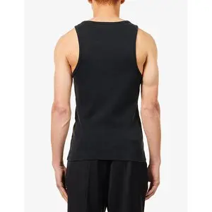Casablanca Logo-embellished Ribbed Tank Top