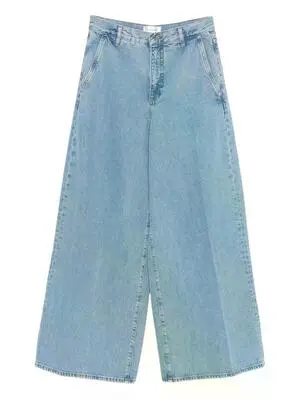 FRAME The Drape Wide-leg Jeans