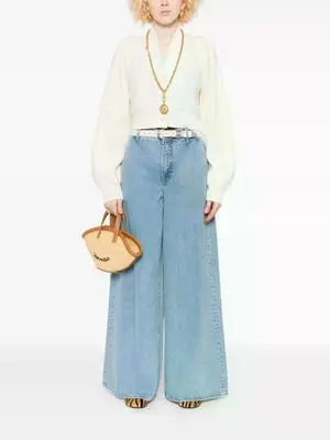 FRAME The Drape Wide-leg Jeans