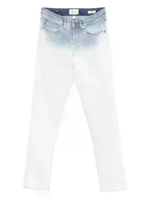 FRAME Straight Leg Tie-dye Jeans
