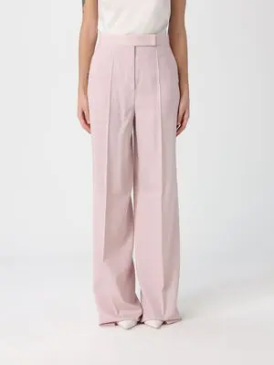 Max Mara Tailored Wide Leg Trousers - Pink