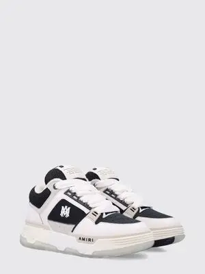 Amiri Leather Lace-up Sneakers - Black