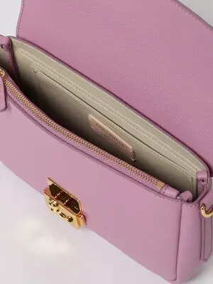 COCCINELLE Leather Shoulder Bag - Violet