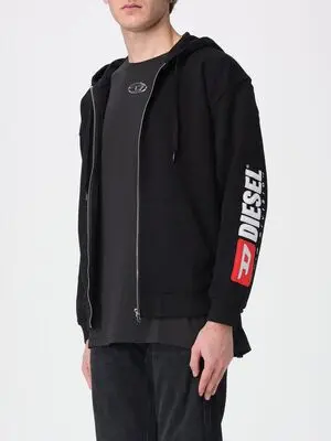DIESEL Full Zip Sweatshirt