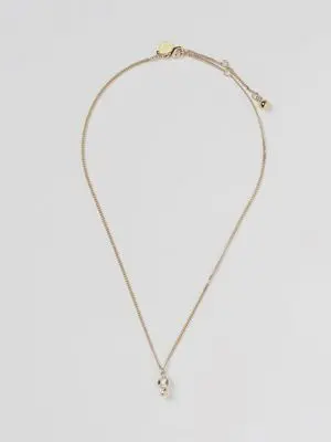 JIMMY CHOO Tone Pendant Necklace - Gold