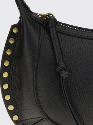 Isabel Marant Étoile Oskan Moon Hobo Bag - Black