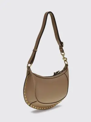 Isabel Marant Étoile Studded Leather Crossbody Bag - Hazel