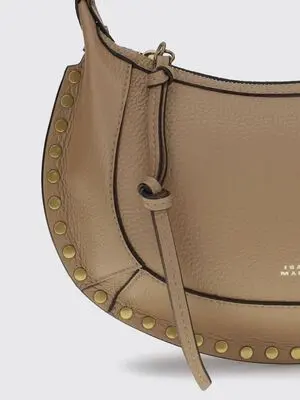 Isabel Marant Étoile Studded Leather Crossbody Bag - Hazel