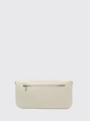 Zadig&Voltaire Textured Leather Clutch - Ivory