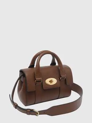 Mulberry Leather Handbag - Brown