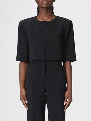 Pinko Cropped Jacket - Black