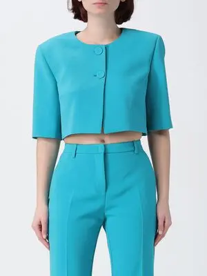 Pinko Cropped Jacket - Green