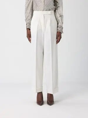 Max Mara Wide Leg Trousers - White