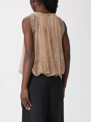 Sportmax Sleeveless Embellished Top - Camel