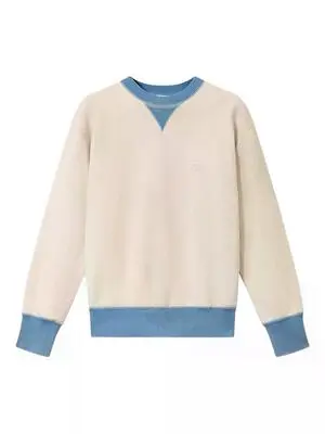 MARANT Logo-embroidered Sweatshirt - Neutrals