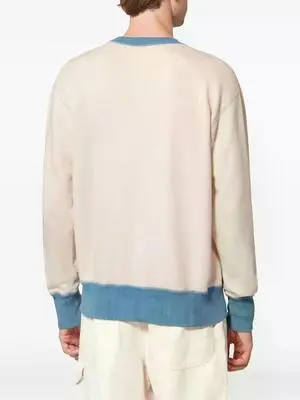 MARANT Logo-embroidered Sweatshirt - Neutrals