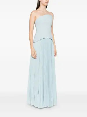 Solace London Britt Maxi Dress - Sky Blue