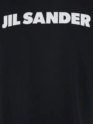 JIL SANDER Cotton T-shirt - Black