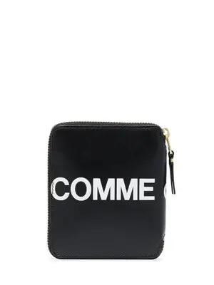 Comme Des Garçons Bi-fold Wallet With Zip