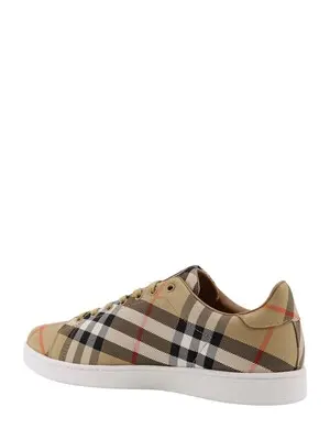 Burberry Check Pattern Sneakers